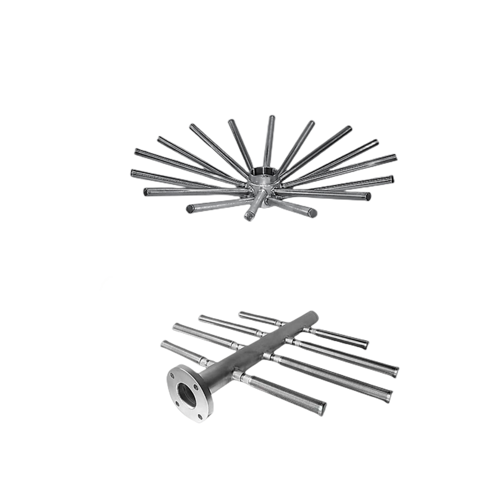 What is Wedge Wire Hub and Header Lateral?
